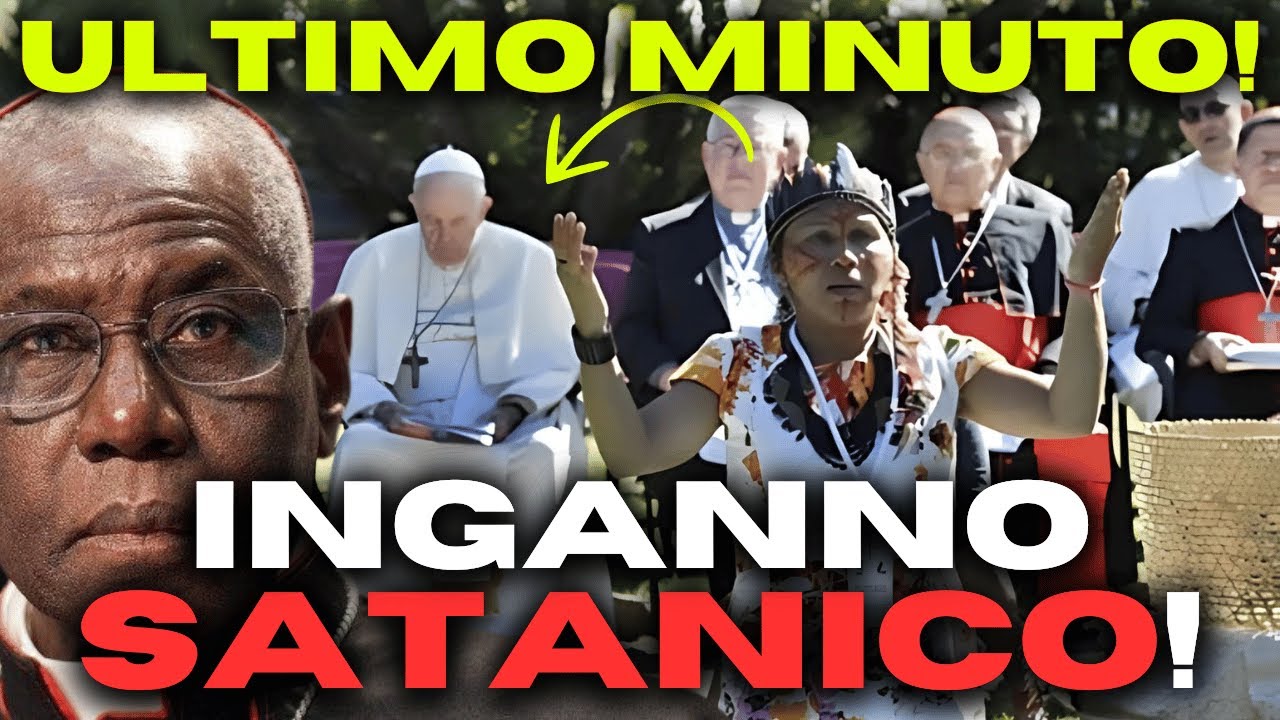 CARDINALE Sarah: il DIAVOLO usa i PASTORI per DISTRUGGERE la CHIESA ...