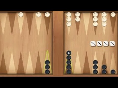 Professional backgammon board game - YouTube