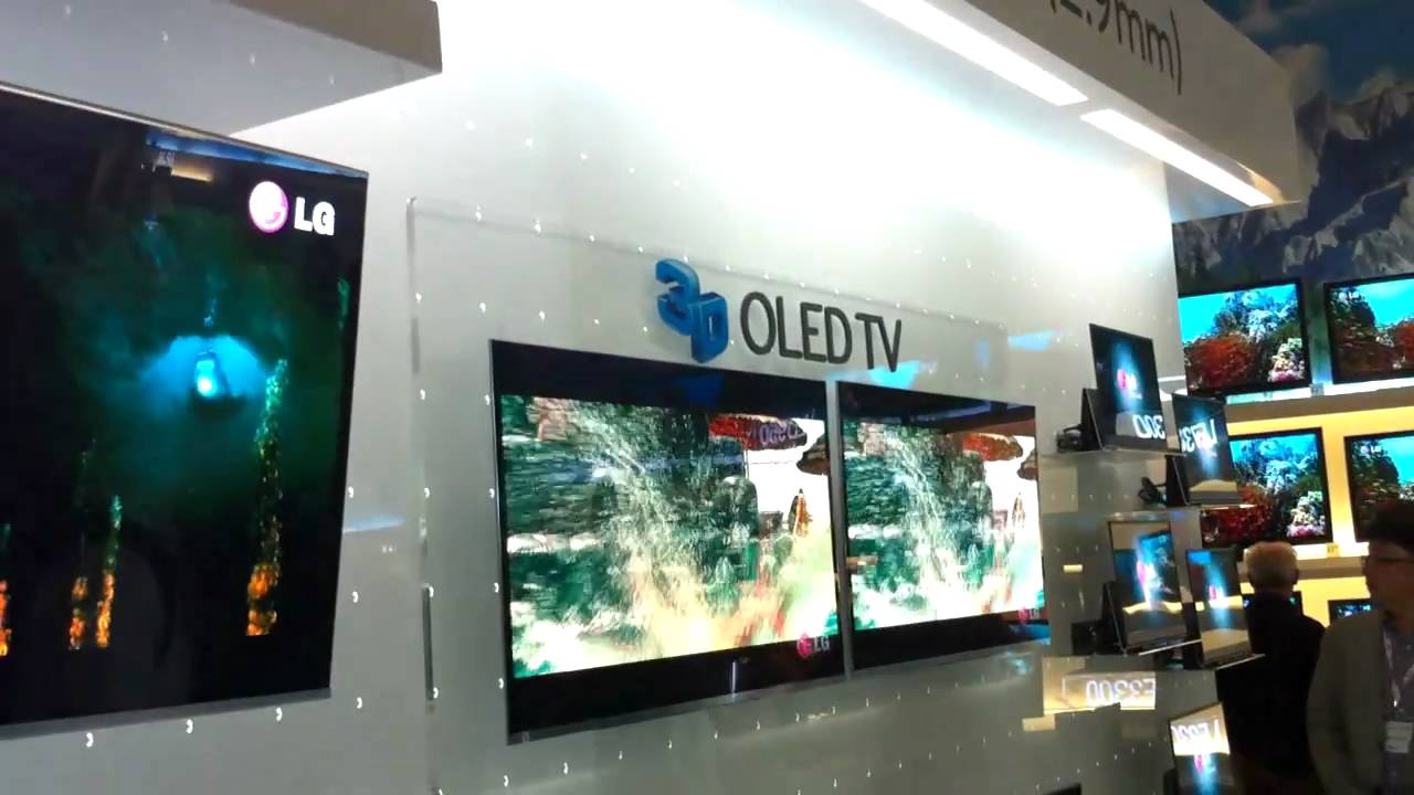 LG Oled TV, the Thinnest 31 inch TV ever with olso 3D function - YouTube