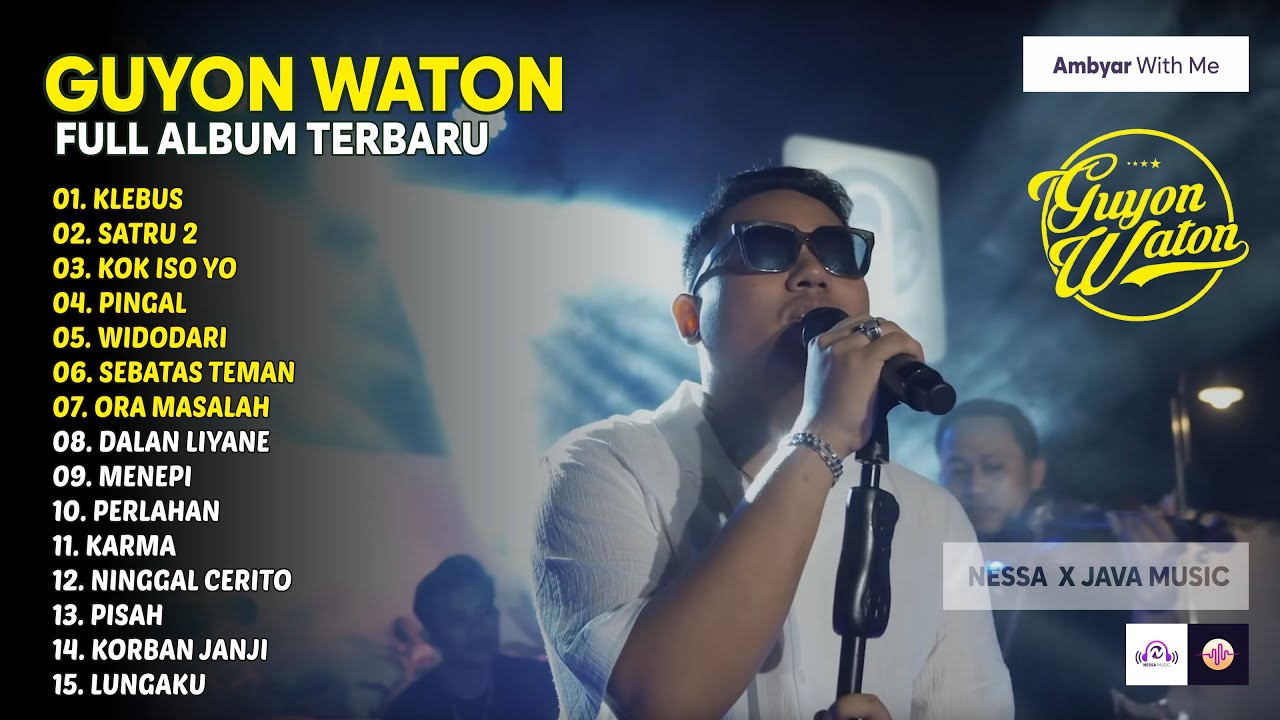GUYON WATON FULL ALBUM TERBARU 2022 - KLEBUS - AMBYARRRR - YouTube
