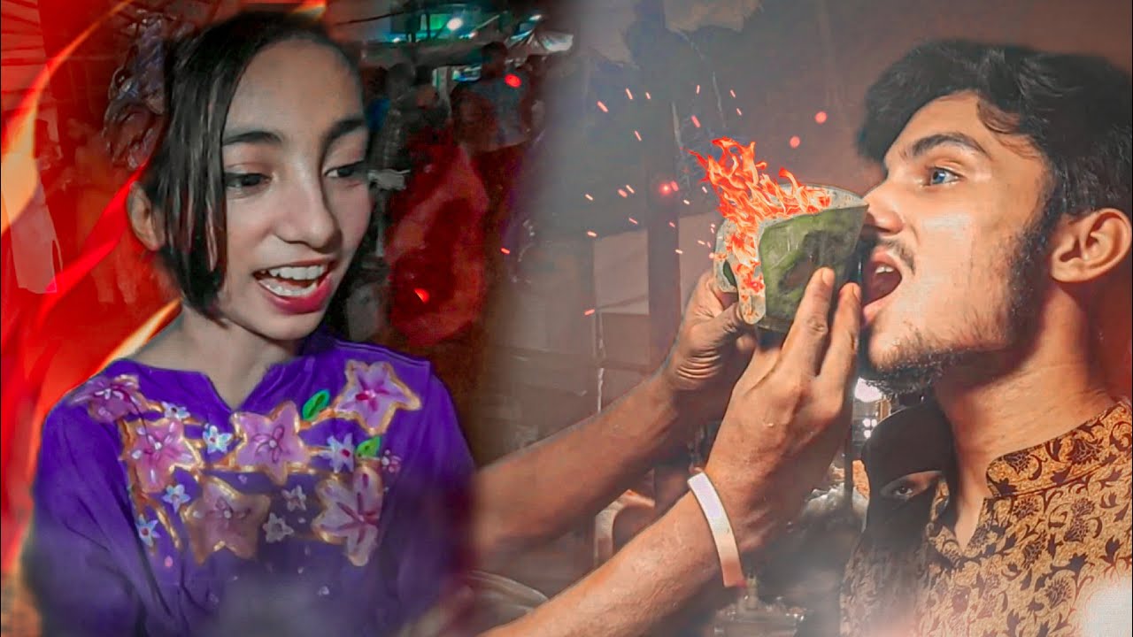 Trying Fire Paan For The First Time | Vlog 38 | Limon Official - YouTube