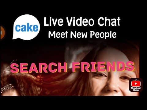 how to call a friend in Cake live stream App - tutorial - YouTube