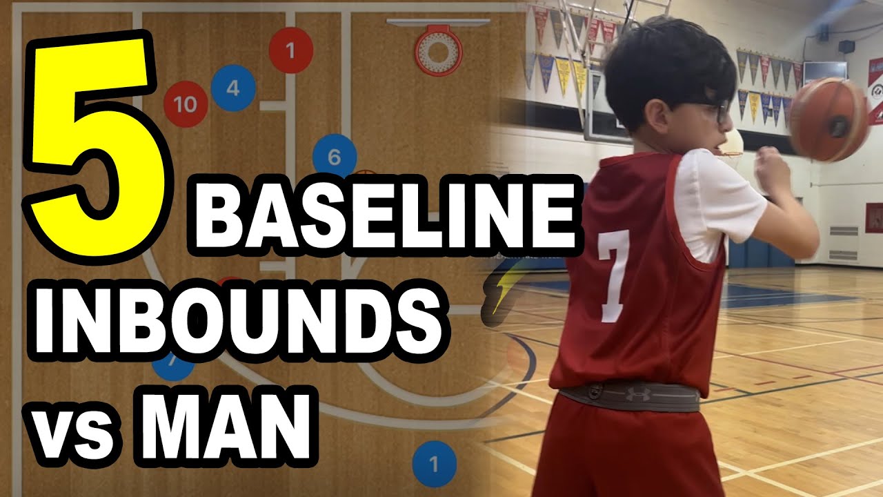 5 Baseline Inbounds Plays For Man To Man Defences - YouTube