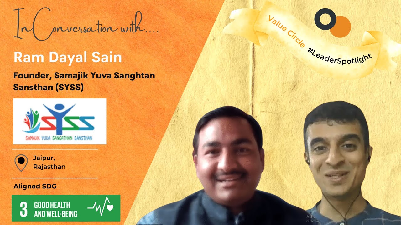 Value Circle Leader Spotlight Series: Ram Dayal Sain, Founder, SYSS ...