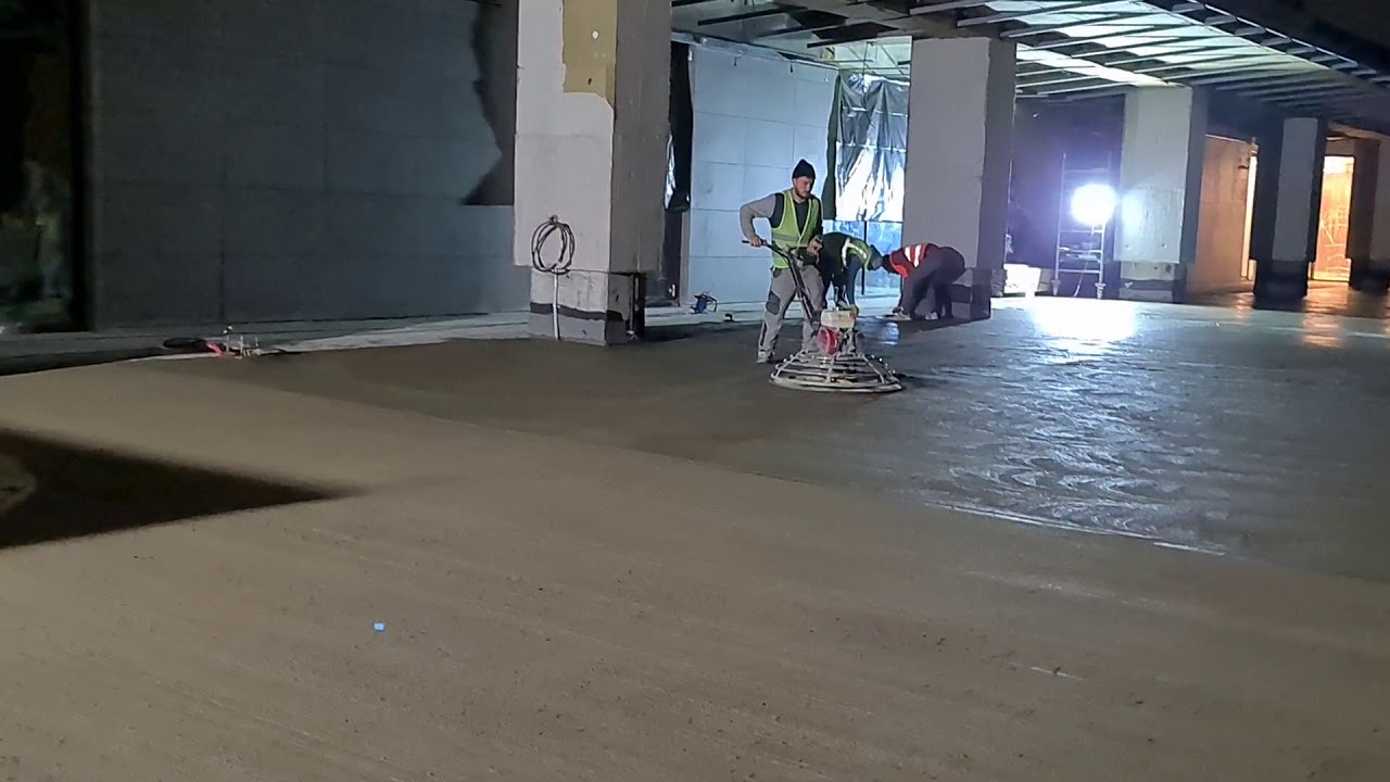 Finisare beton - periat - YouTube