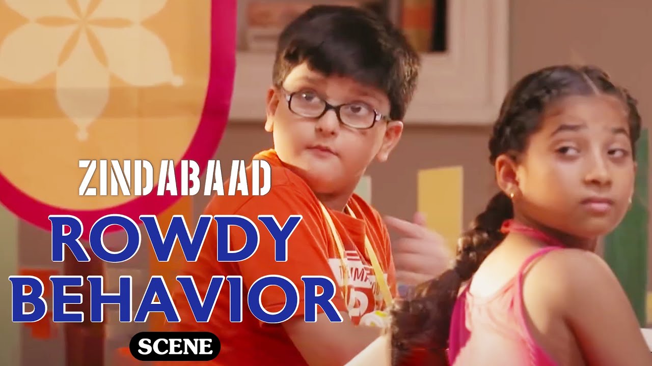 Rowdy Behavior |⚡High Voltage Scene | Zindabaad Web Series Comedy Scene ...
