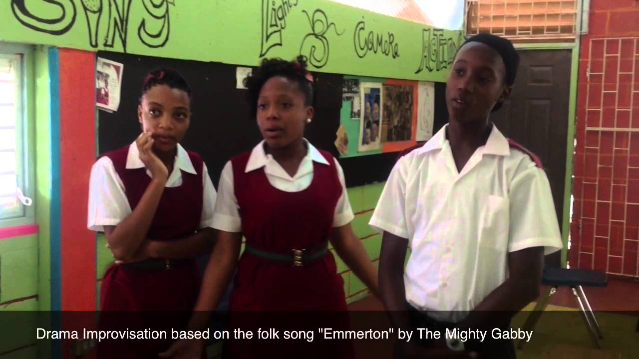 Drama Improvisation group 3 "EMMERTON" - YouTube