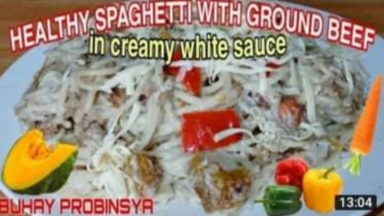 MY KIDS LOVE THIS KIND OF SPAGHETTI|SPAGHETTI IN WHITE SAUCE WITH ...