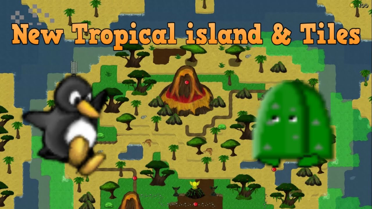 New Tropical island & tiles - Full walkthrough - YouTube