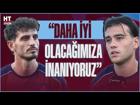 Aral Şimşir ve Samet Akaydın'dan Trabzonspor taraftarına mesaj! | Trabzonspor - Al Sadd