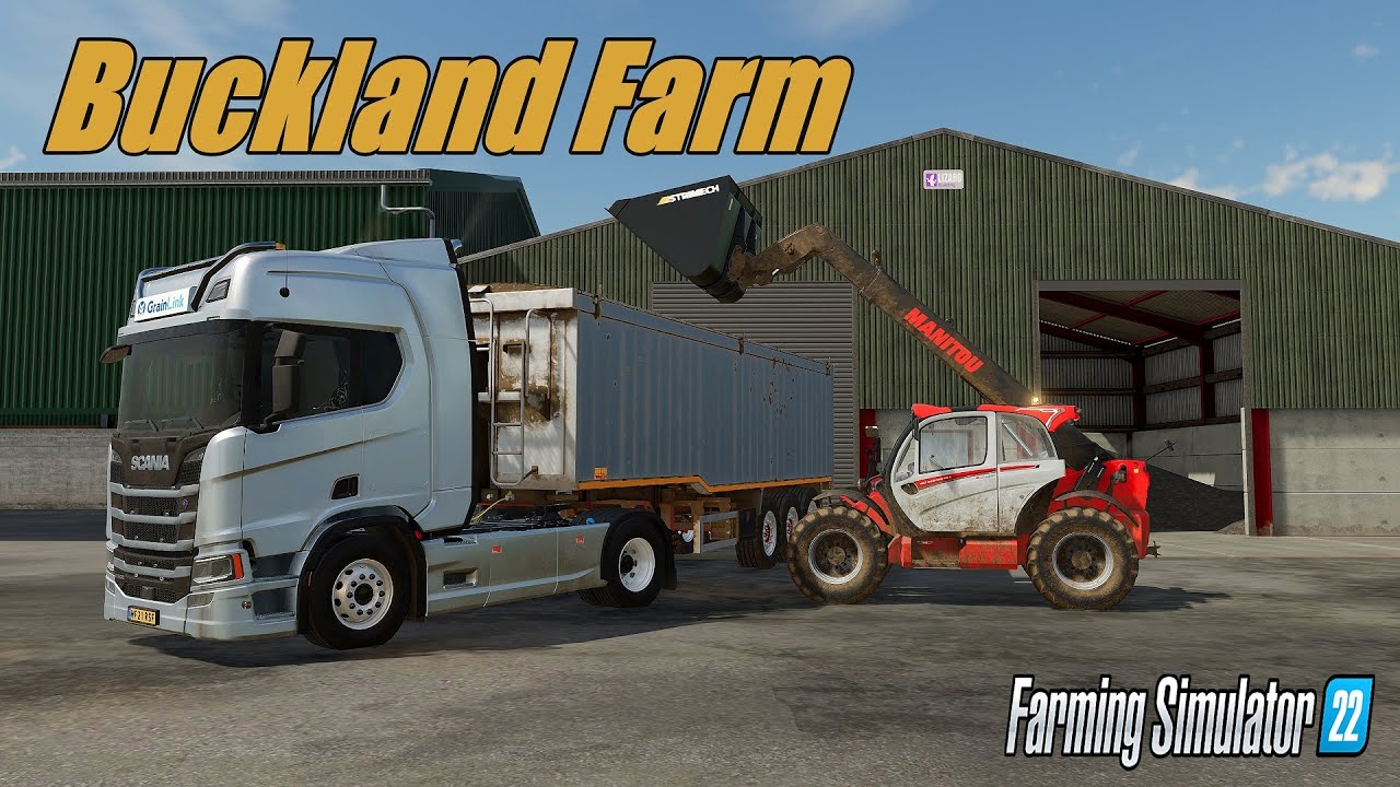 Our First Day At A New Job ! Ep1 | Buckland Farm | Farming Simulator 22 ...