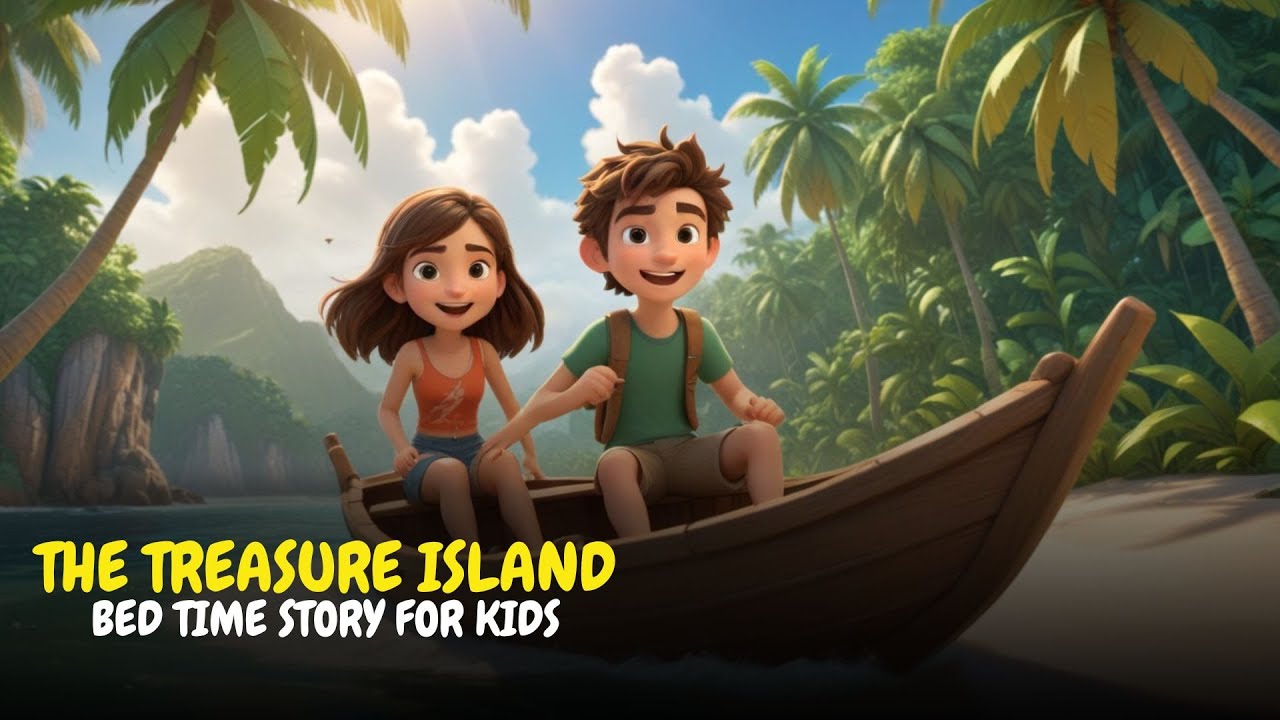 The Adventure of Treasure Island || English Story For Kids - YouTube