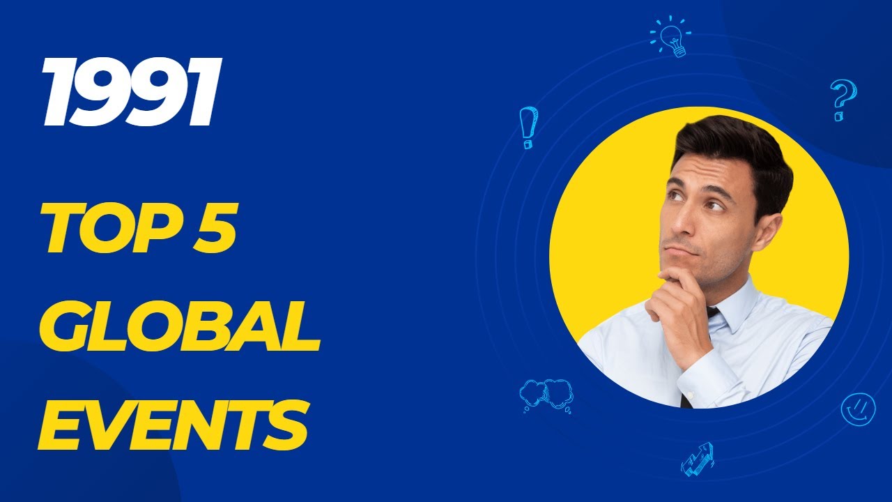 Top 5 major events of 1991 | #history | 90s - YouTube