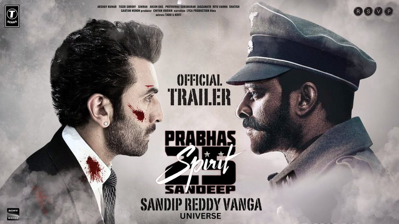 SPIRIT - Official Trailer | ANIMAL Movie Universe | Sandeep Reddy Vanga ...