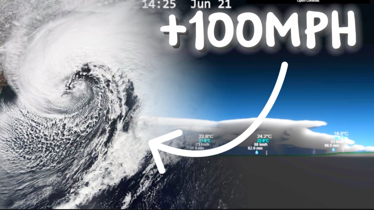 3 Day Extratropical CYCLONE simulation! (Based in Perth, WA) (2D ...