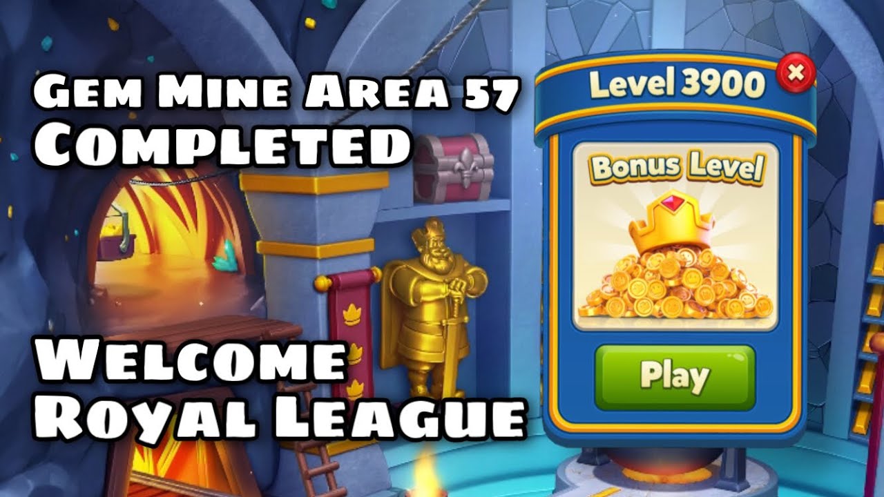 Royal Match League Bonus Level 3900 | Completed Area 57 | Royal League ...