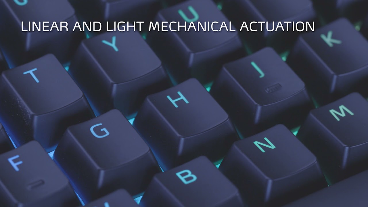 XPG MAGE Mechanical Gaming Keyboard - YouTube