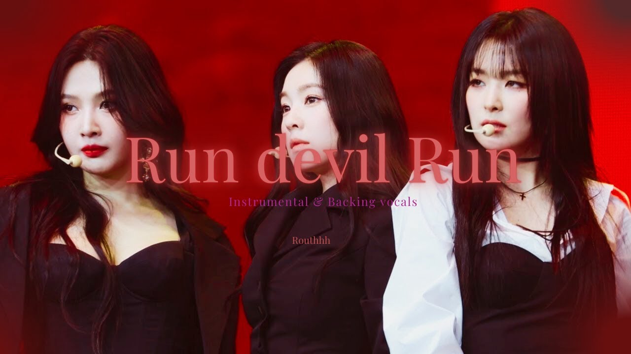 Red velvet [ Run Devil Run ] KARAOKE - YouTube