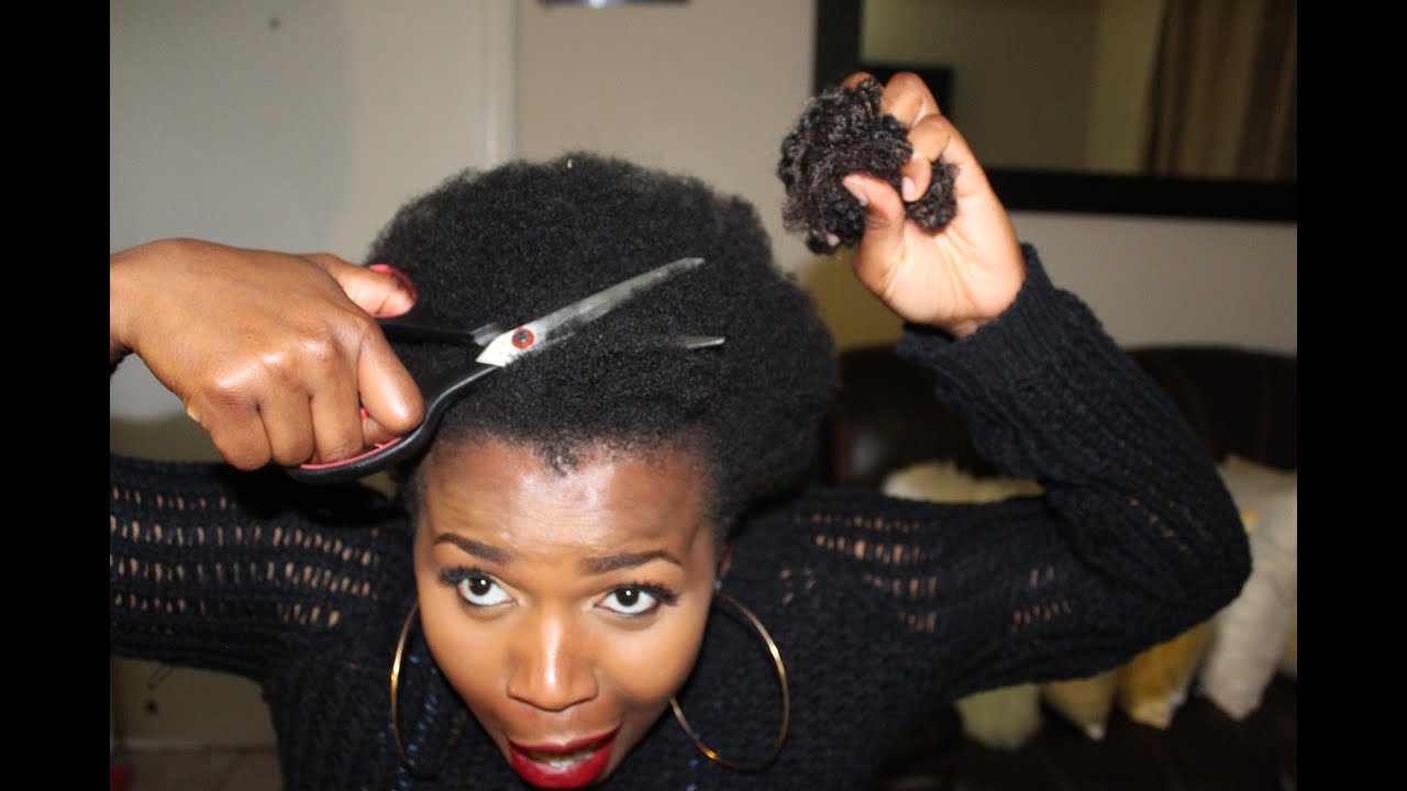 I'M GOING TO SHAVE MY NATURAL HAIR ALL OFF BUT FIRST.... || DanTemmy ...