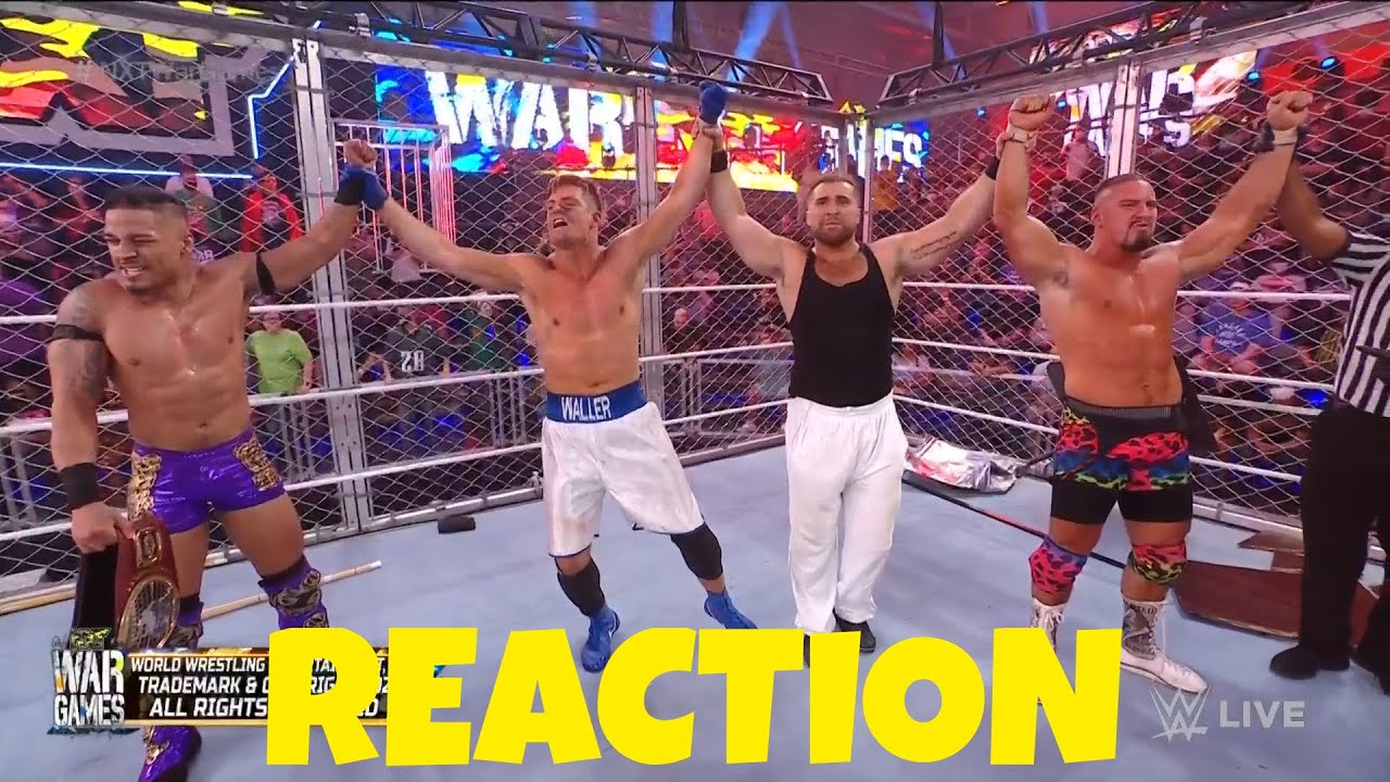 NXT Takeover WarGames 2021 Reactions: Team NXT 2.0 Defeats Team Black ...