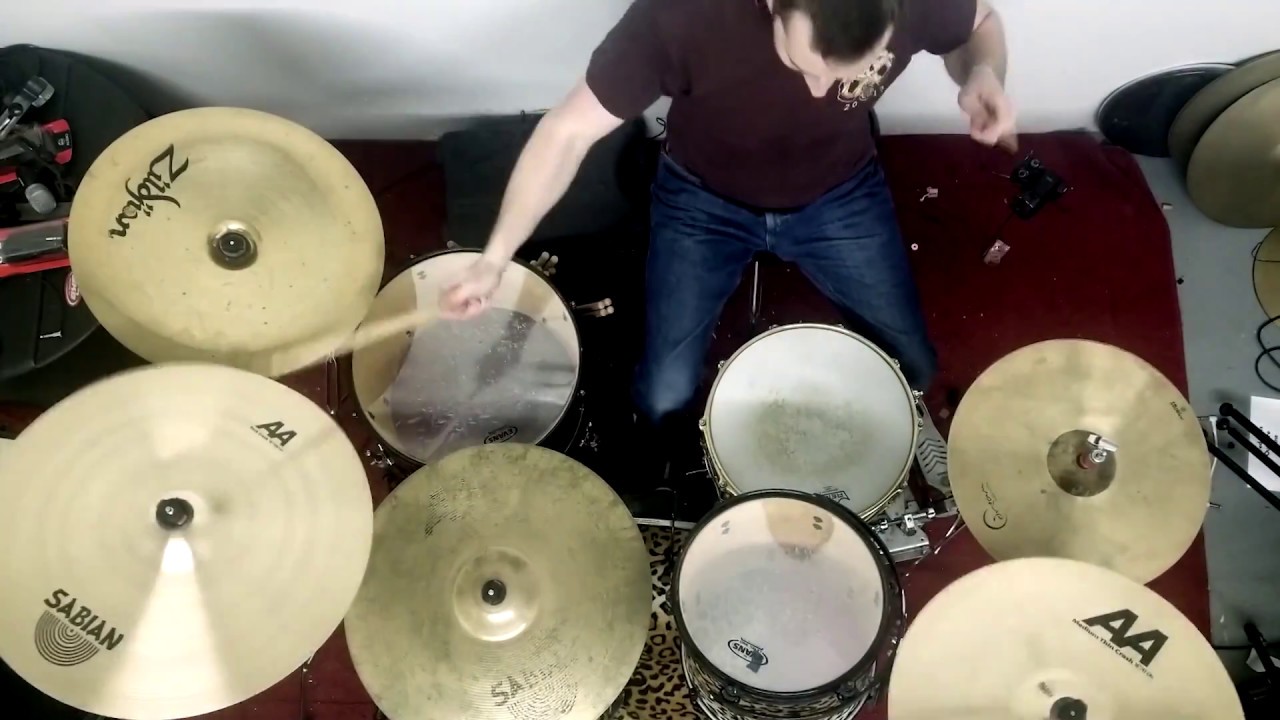 Greywalker - "Beyond The Glow" (Drum Performance Video) - YouTube