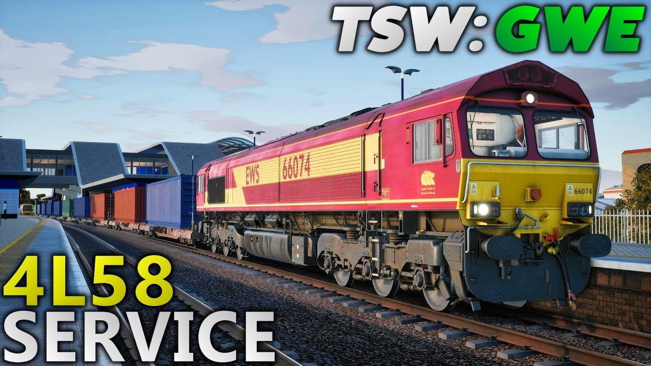 TSW: Great Western Express - 4L58 Service Run (EWS Class 66 Reskin ...