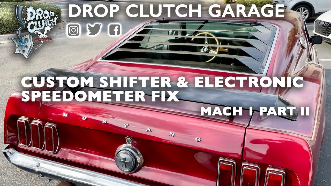 Mustang Mach 1 - Mustang Shifter Install - Electronic Speedometer ...