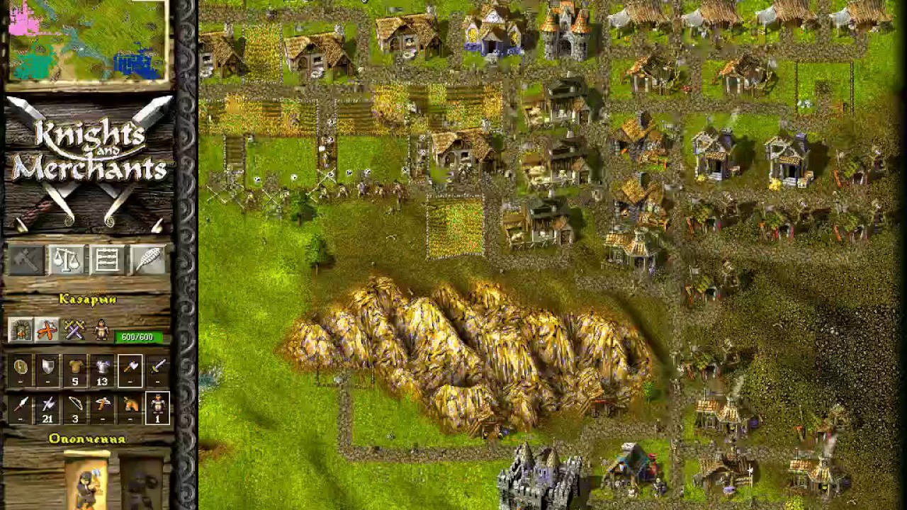 Knights and merchant Kam remake - YouTube