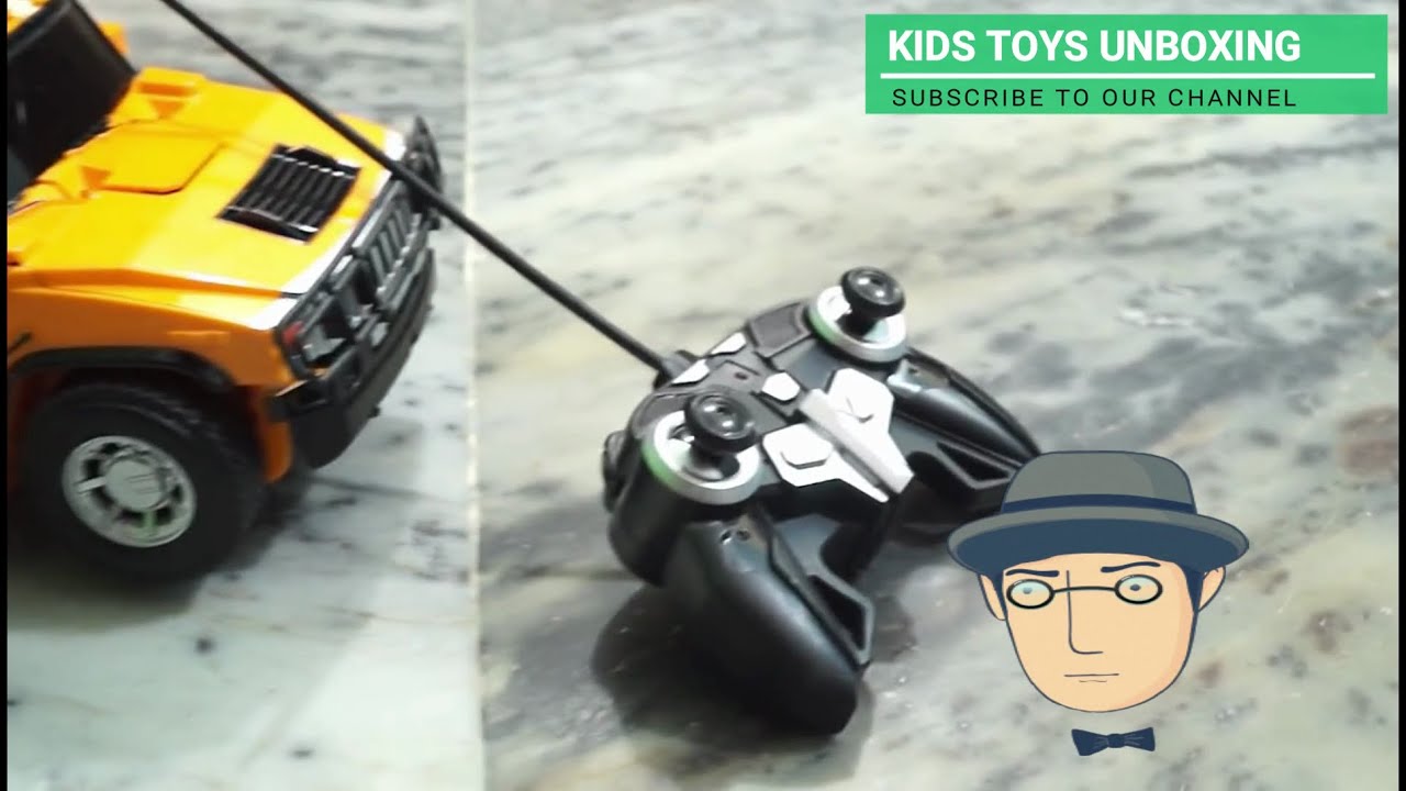 Transforming HUMMER Jeep To ROBOT Unboxing & Review - YouTube