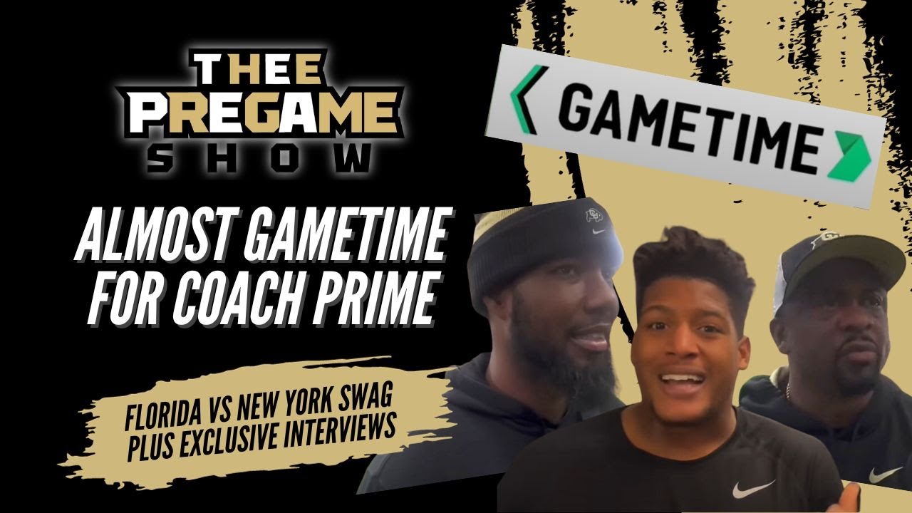 It’s Almost GameTime for Coach Prime - Florida vs New York Swag PLUS ...