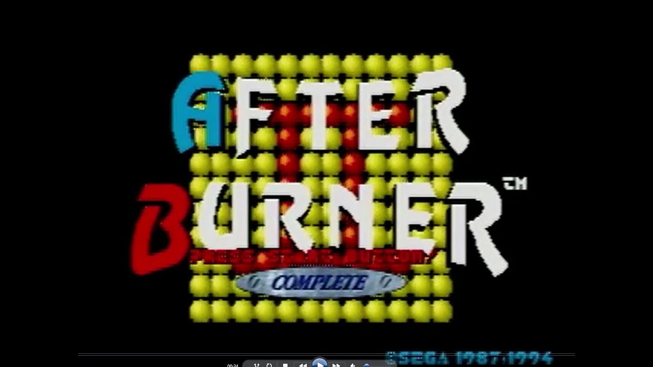Afterburner Complete Sega 32X Ultimate Play Through All Levels - YouTube