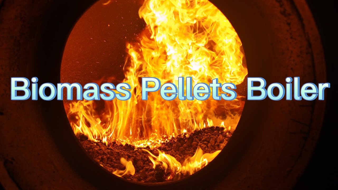 How Is Combustion in Biomass Pellets Boiler - YouTube