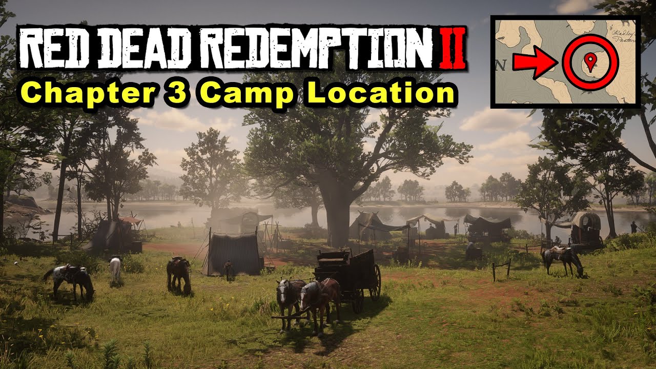 Chapter 3 camp location - Red Dead Redemption 2 - YouTube