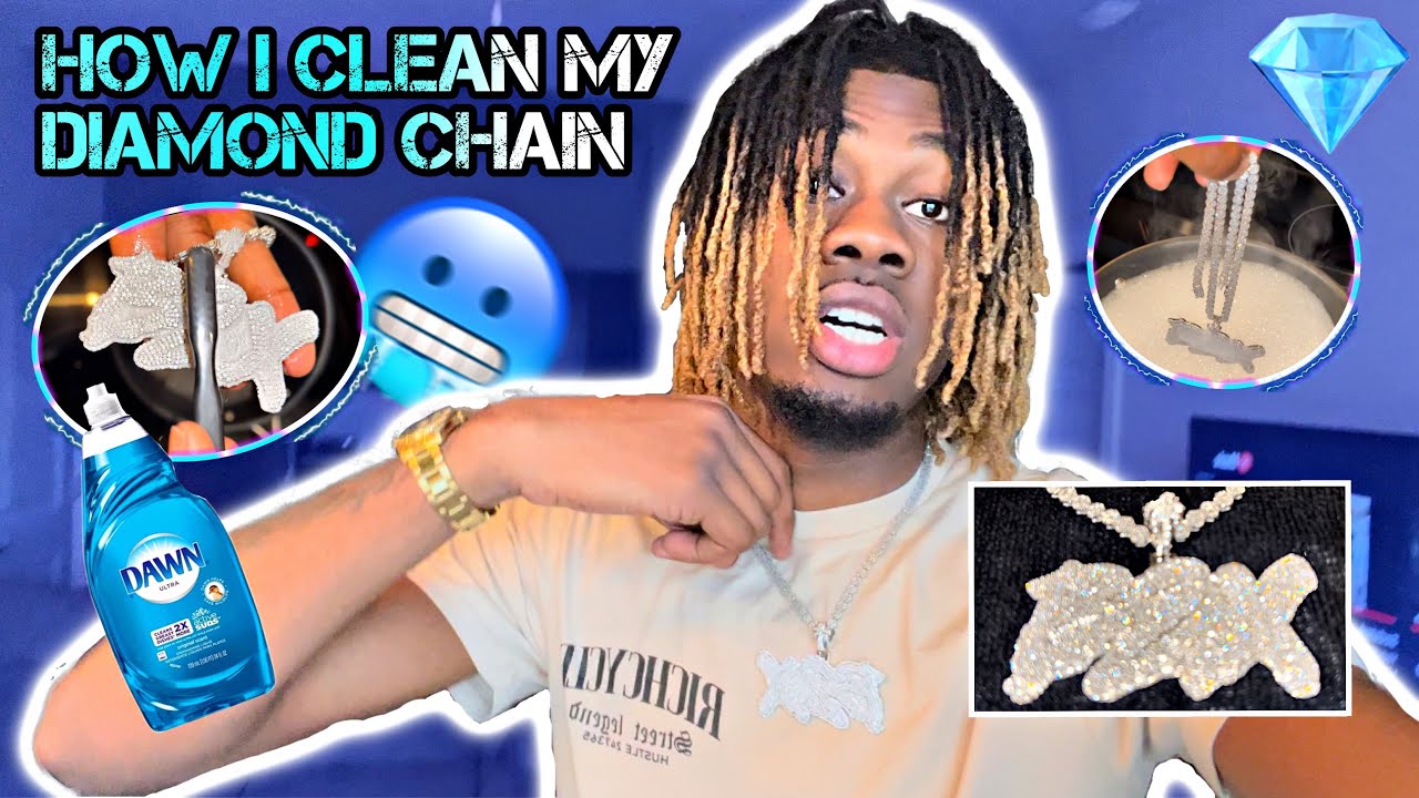 How I Clean My Diamond Chain💎 - YouTube