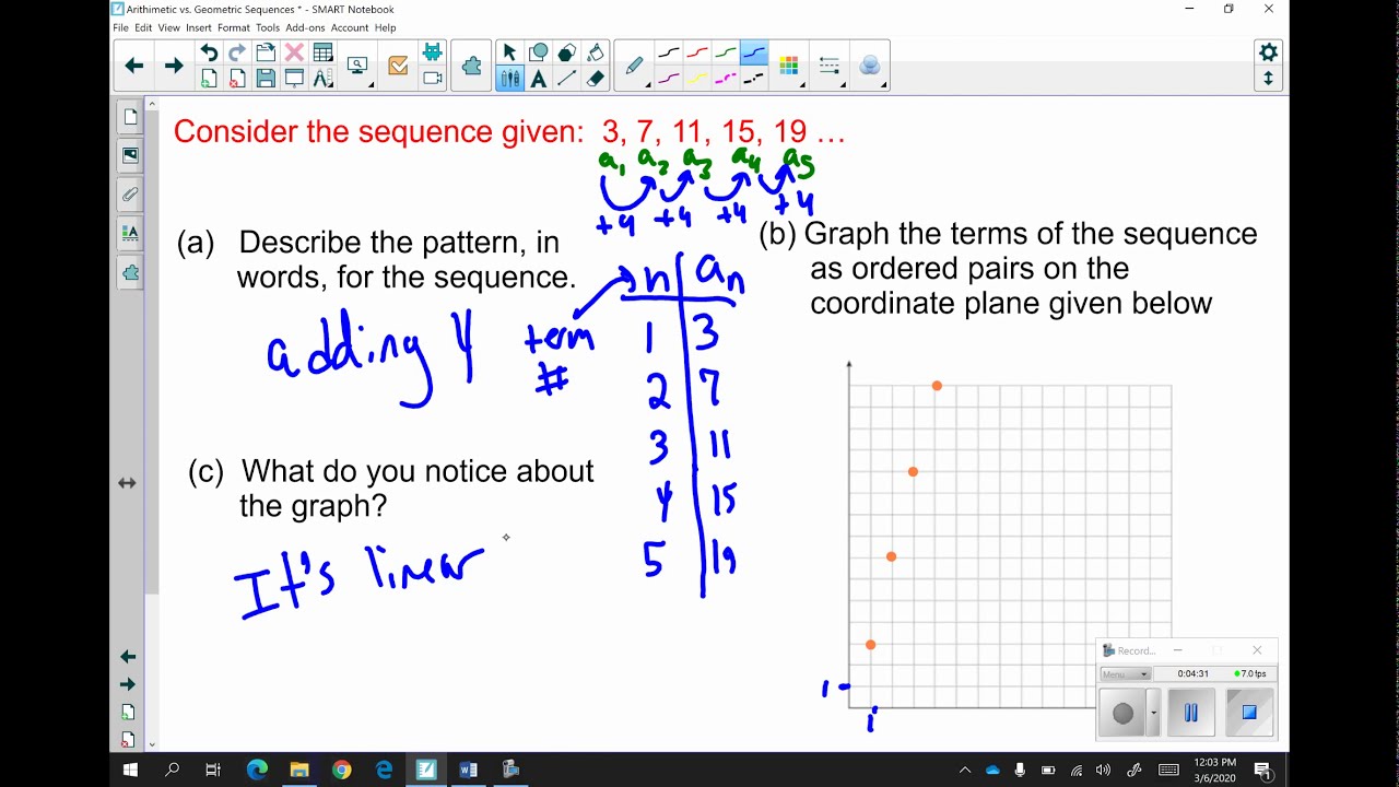 Arithmetic Vs Geometric Sequences YouTube arithmetic-vs-geometric-sequences-youtube