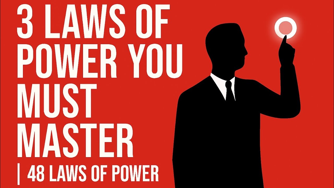 The First 3 Laws of Power You Must Master | 48 Laws of Power - YouTube