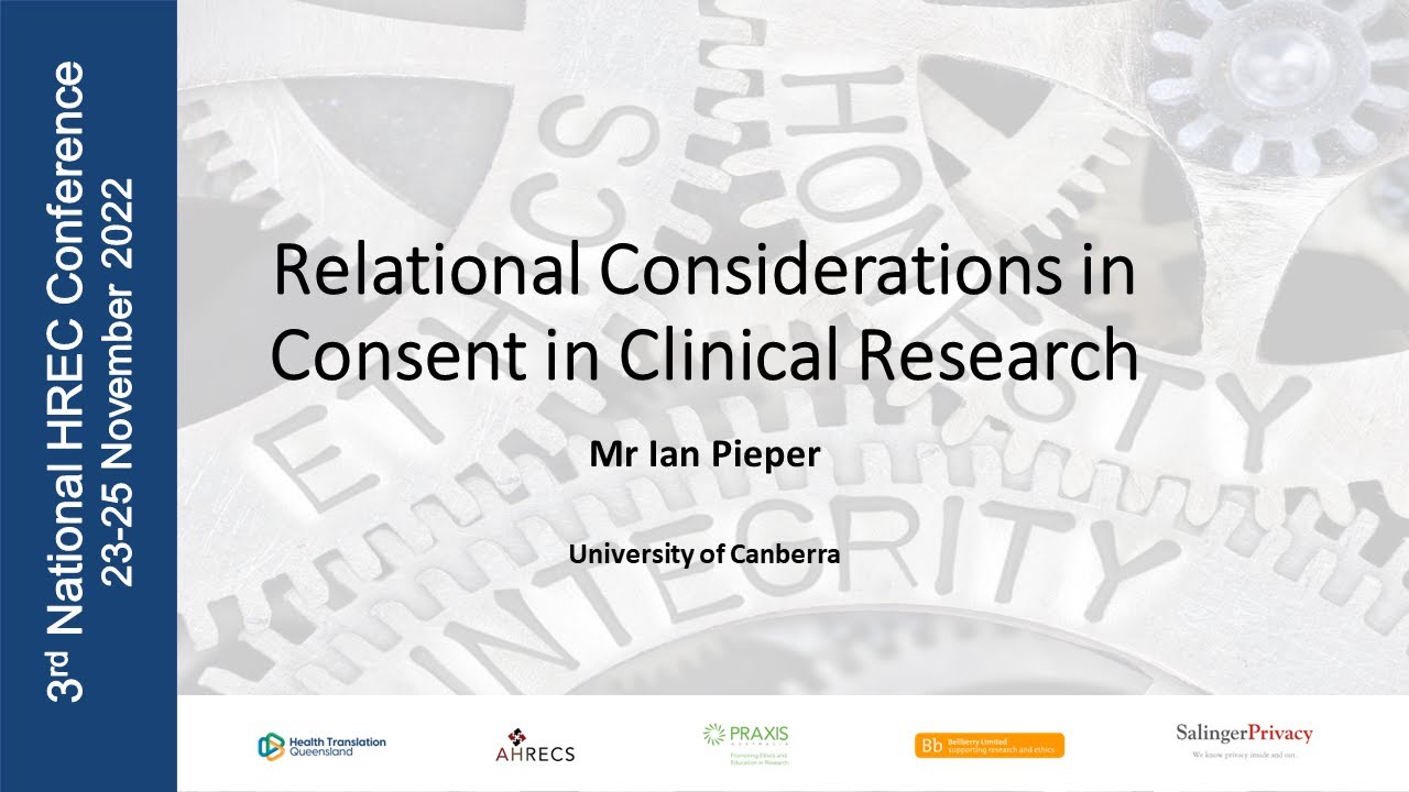 HREC Conference 2022 Ian Pieper - YouTube