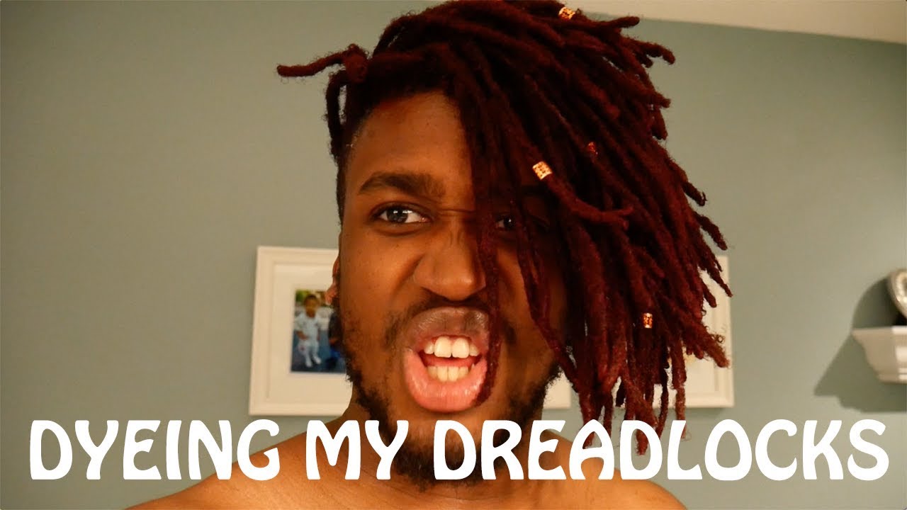 DYEING MY DREADLOCKS - YouTube