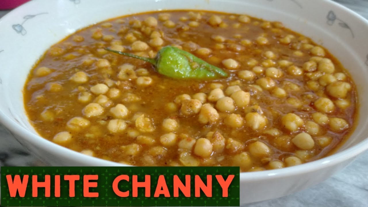 White Channy || tasty white Channy recipe - YouTube