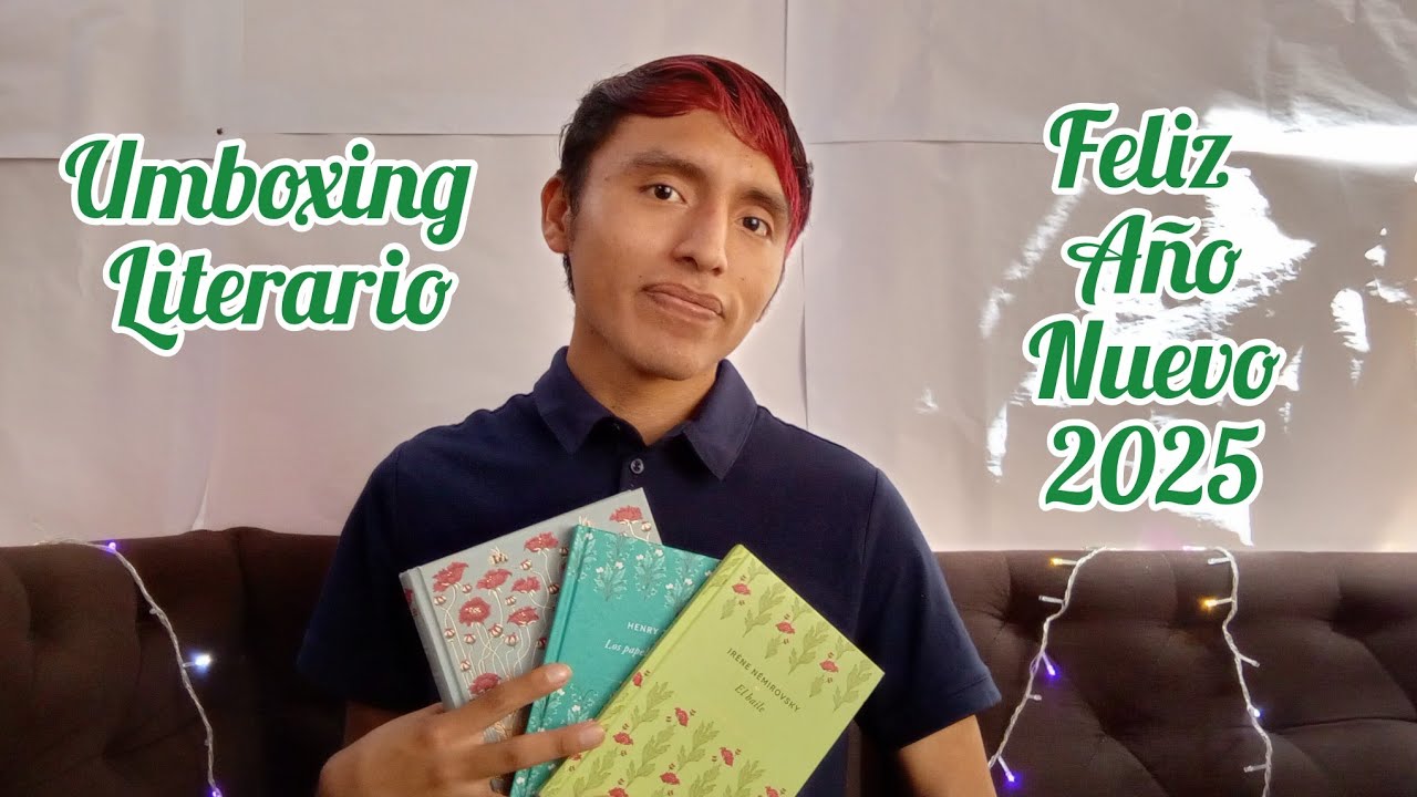 Unboxing Literario , Feliz año 2025 - YouTube