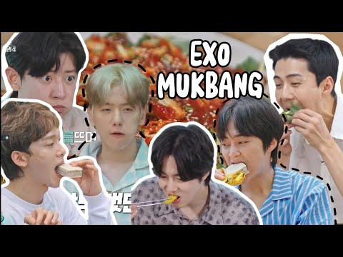 EXO EATING MOMENTS | EXO MUKBANG