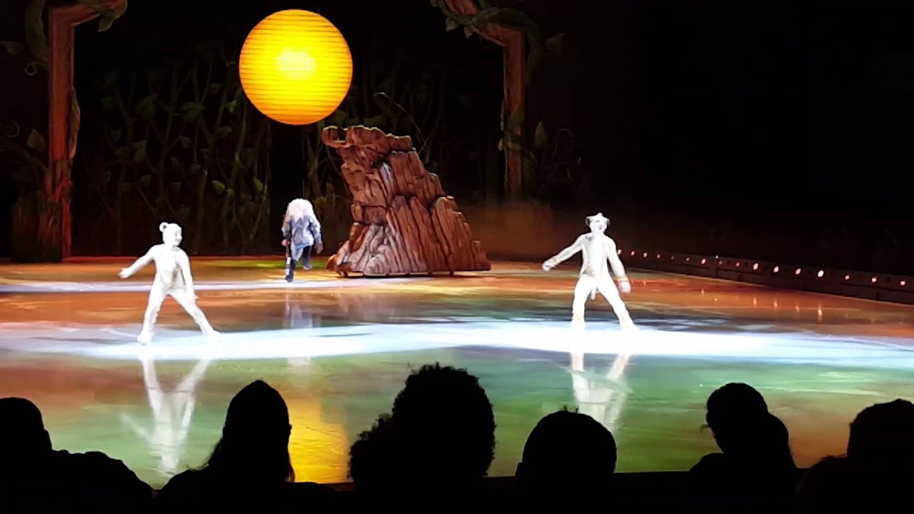 Disney On Ice - Young Nala and Young Simba - YouTube