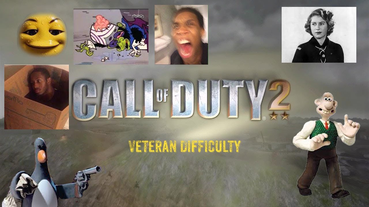This Game is Fake (Call of Duty 2 Part 10) - YouTube