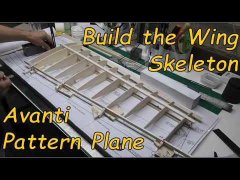 Avanti Patterns Plane Pt 5 - Basic Wing Structure - 60" wingspan RC ...