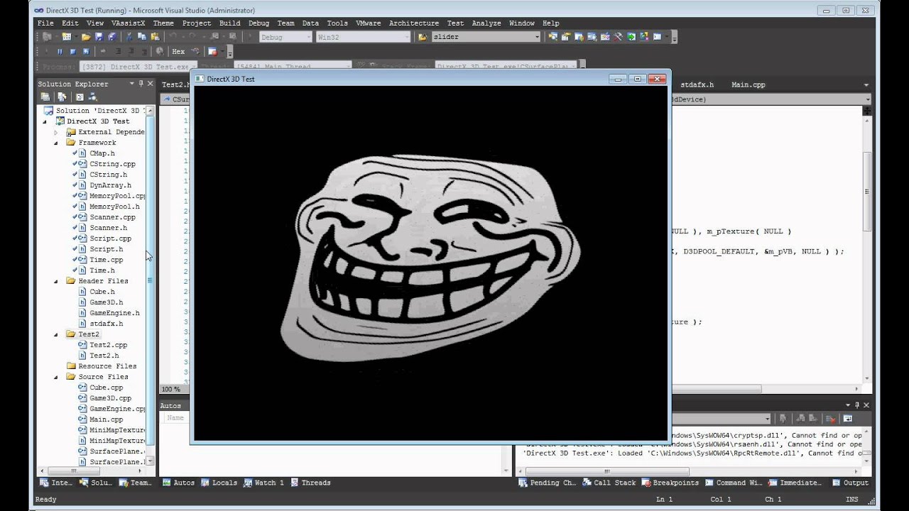 Troll face spinning - YouTube