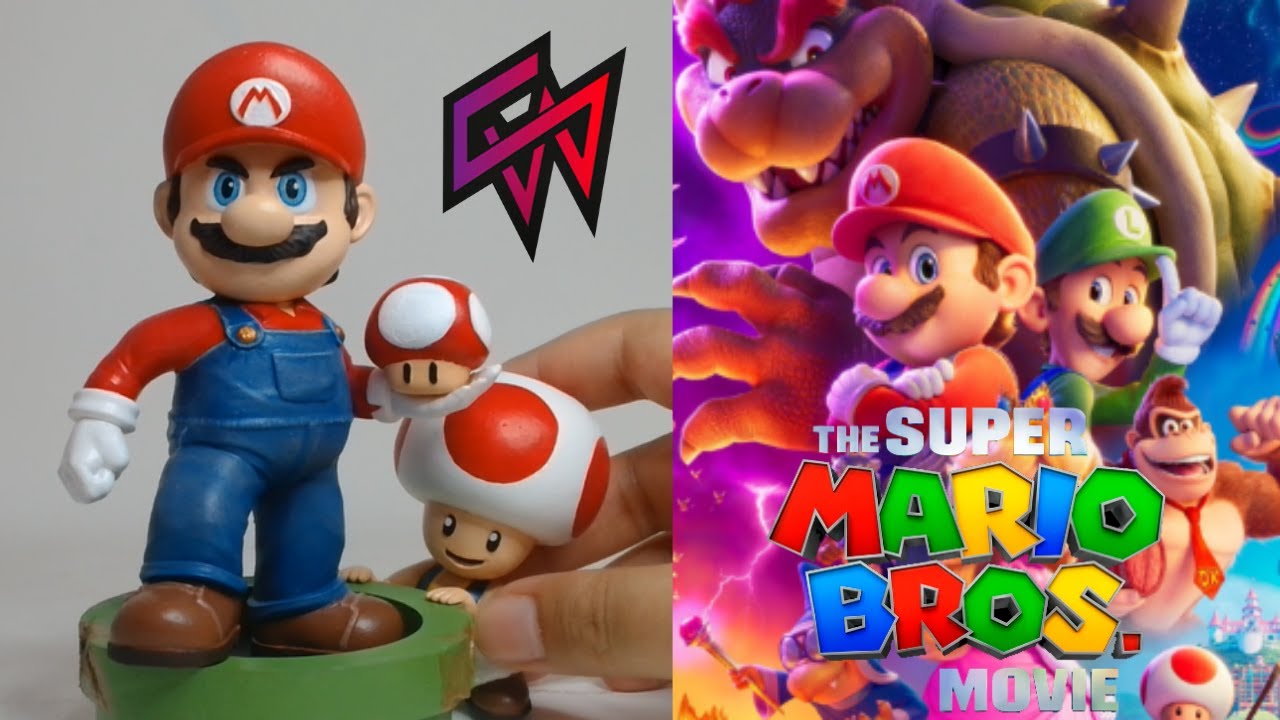 Making Mario and Toad Statue || Time Lapse || Super Mario Bros Movie ...