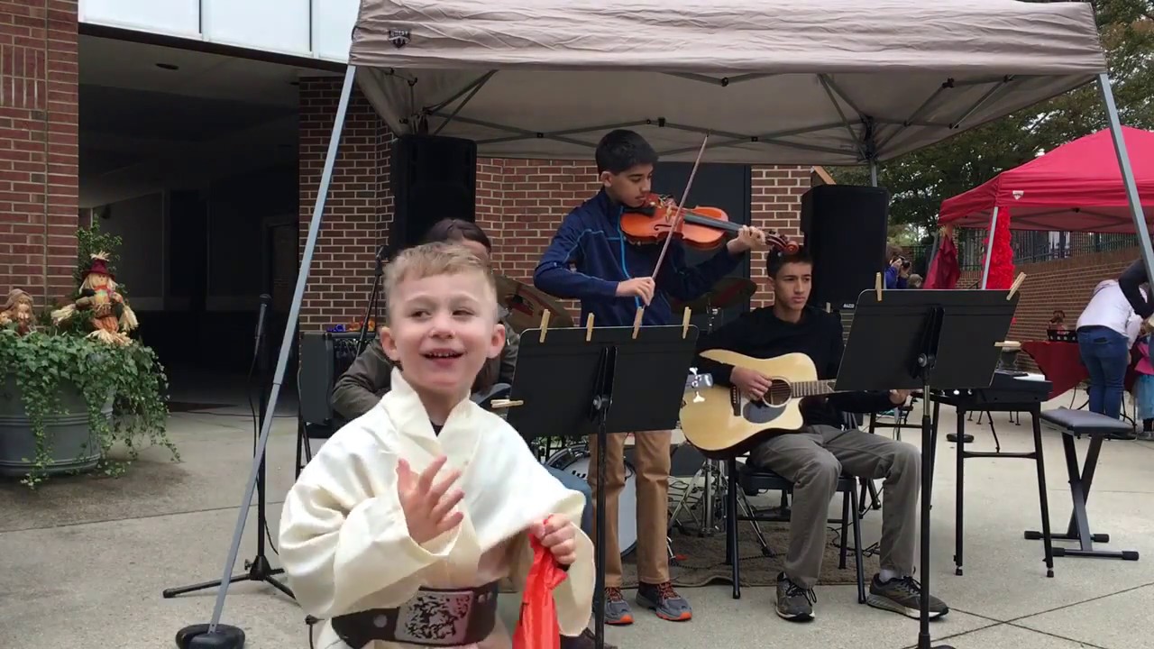 Fiddle Trio Performance at Fall for Cary - October 27, 2018 - YouTube