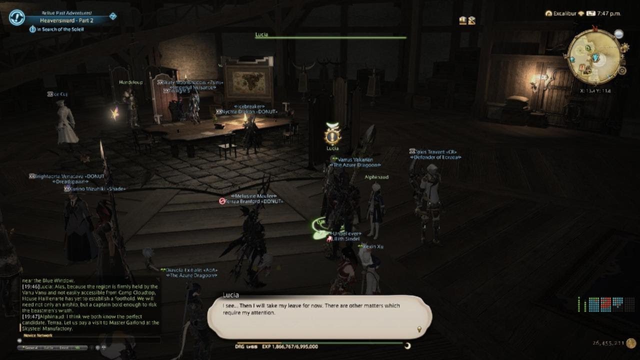 FINAL FANTASY XIV what happens when you disconnect mid animation - YouTube