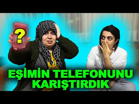EŞİMİN TELEFONUNU KARIŞTIRDIK ! OHA NE YAZMIŞLAR HERŞEY BİTTİ ARTIK