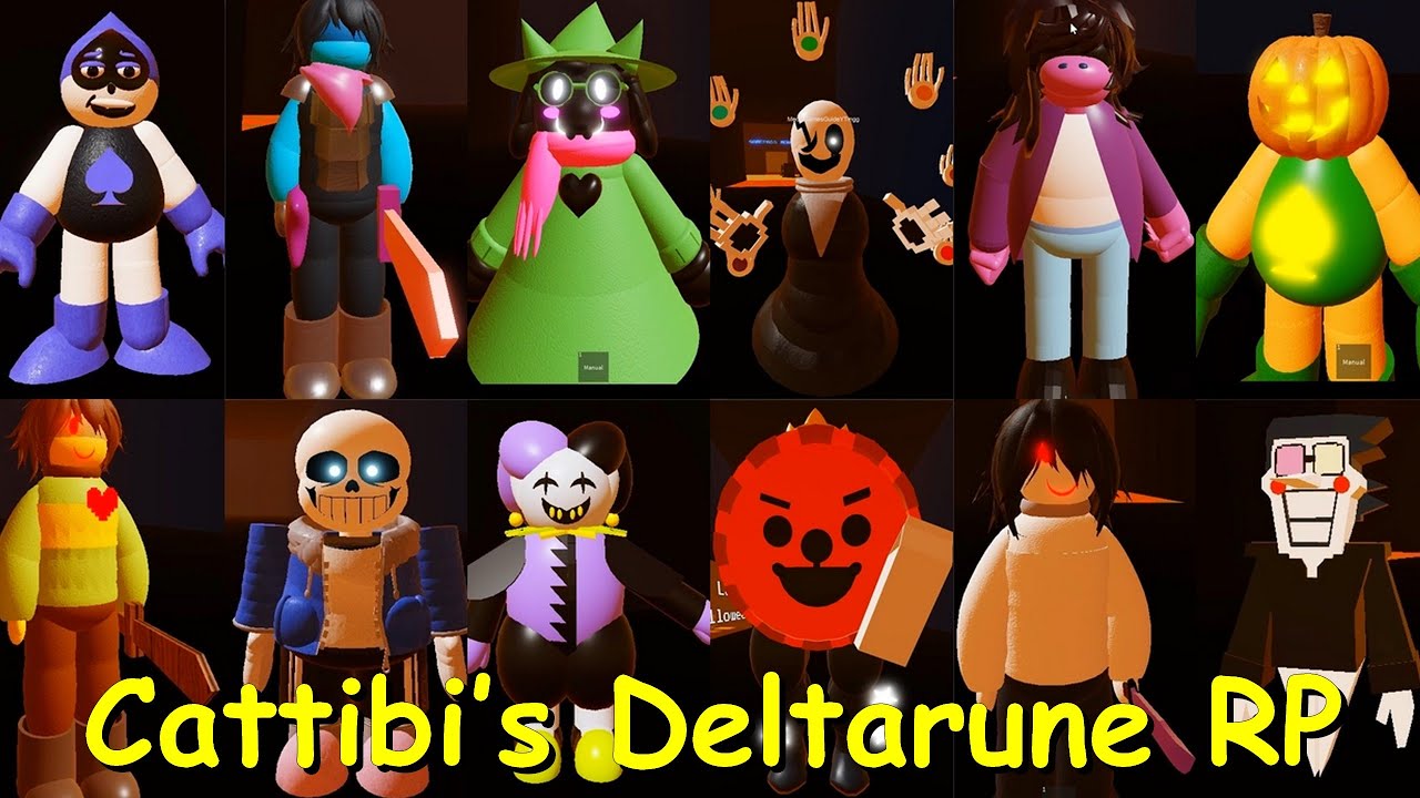 Cattibi’s Deltarune RP (All Badges + All Morphs Skins) - Roblox Game ...